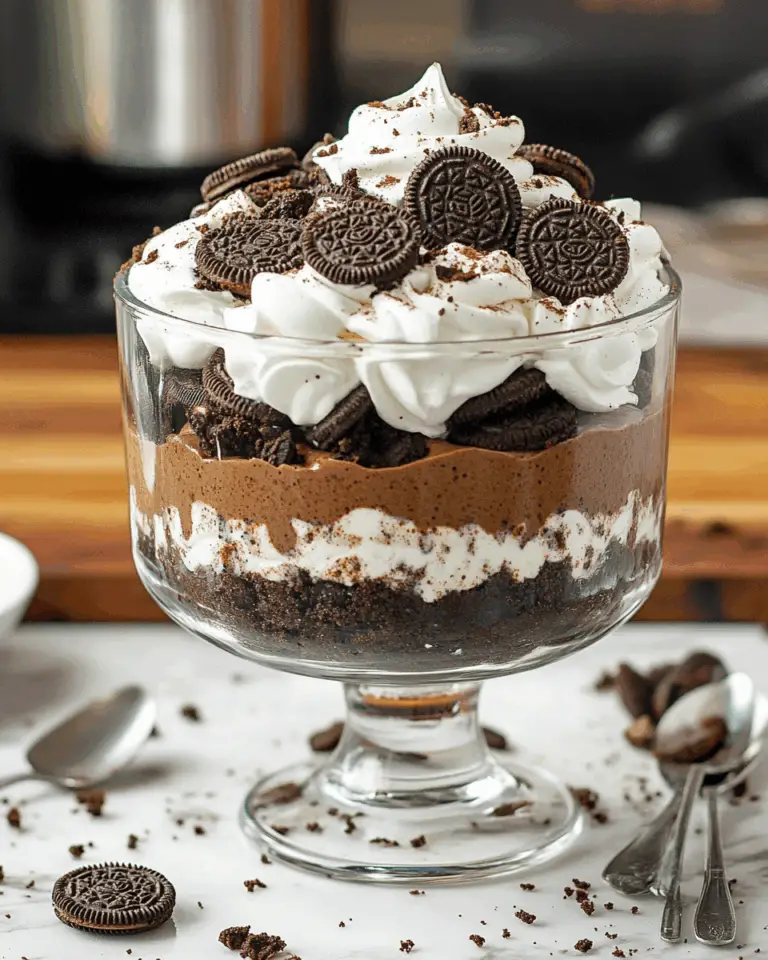 No-Bake Oreo Trifle Dessert Recipe