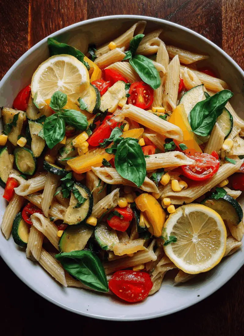 Summer Veggie Pasta – Light, Fresh & Colorful
