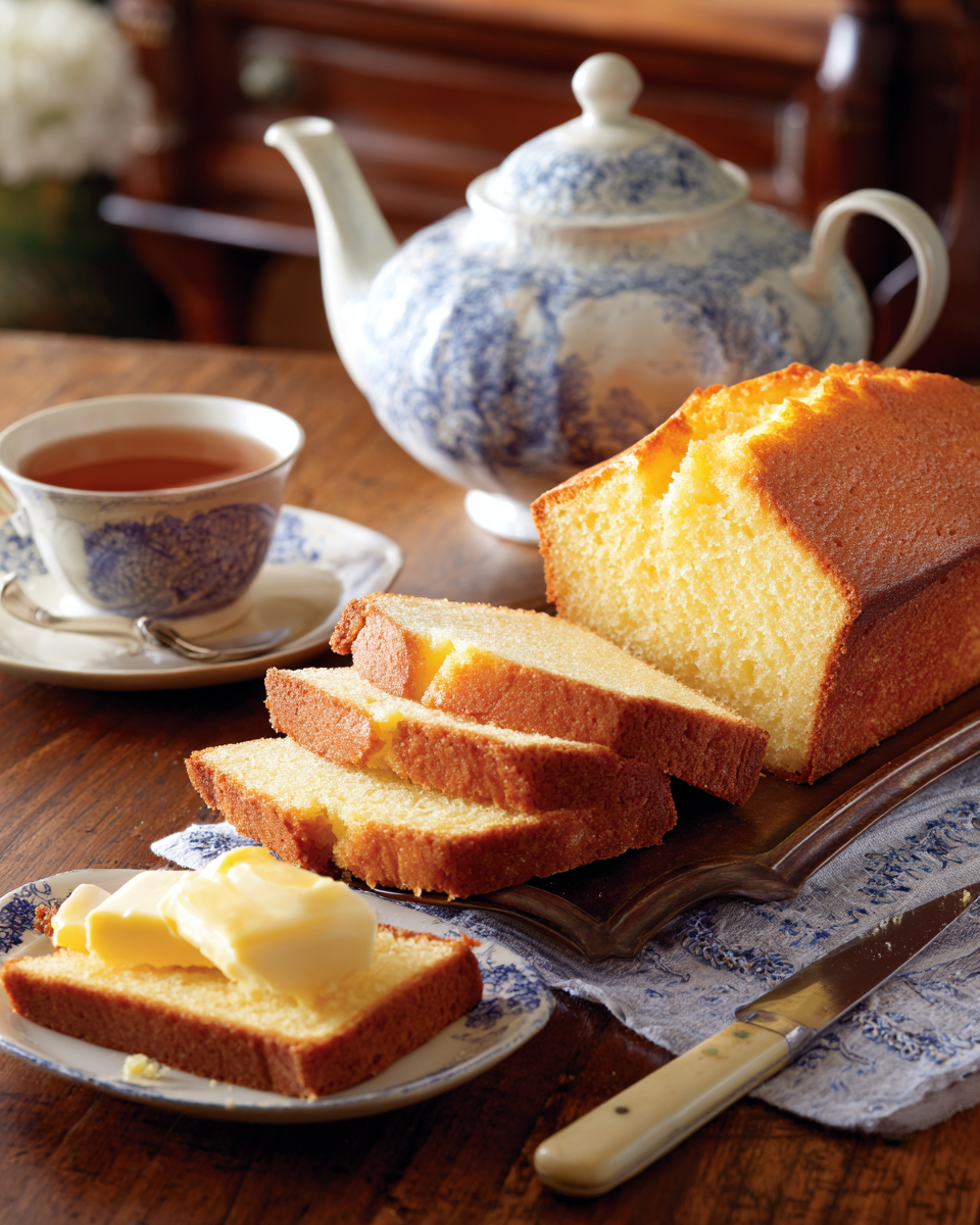 Classic Grandma’s Pound Cake Recipe – Old-Fashioned & Buttery