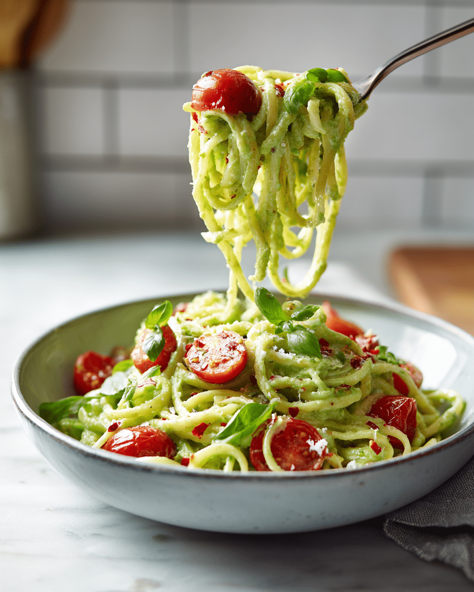 Creamy Avocado Pasta – Cool, Dairy-Free Summer Dish