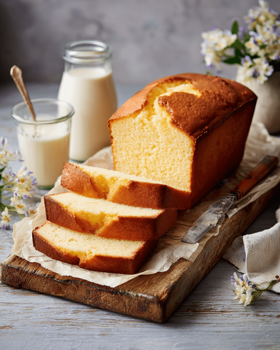 Buttery Vanilla Pound Cake – Timeless Recipe from Grandma