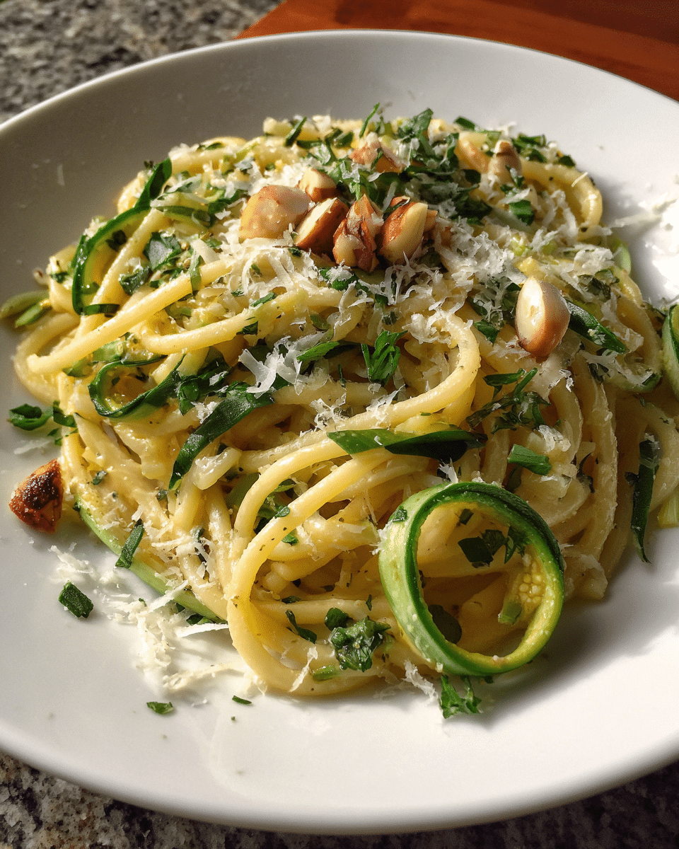 Garlic Scape Pasta – Quick Vegetarian Dinner Idea
