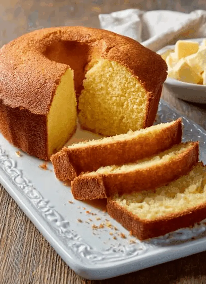 Southern Style Grandma’s Pound Cake