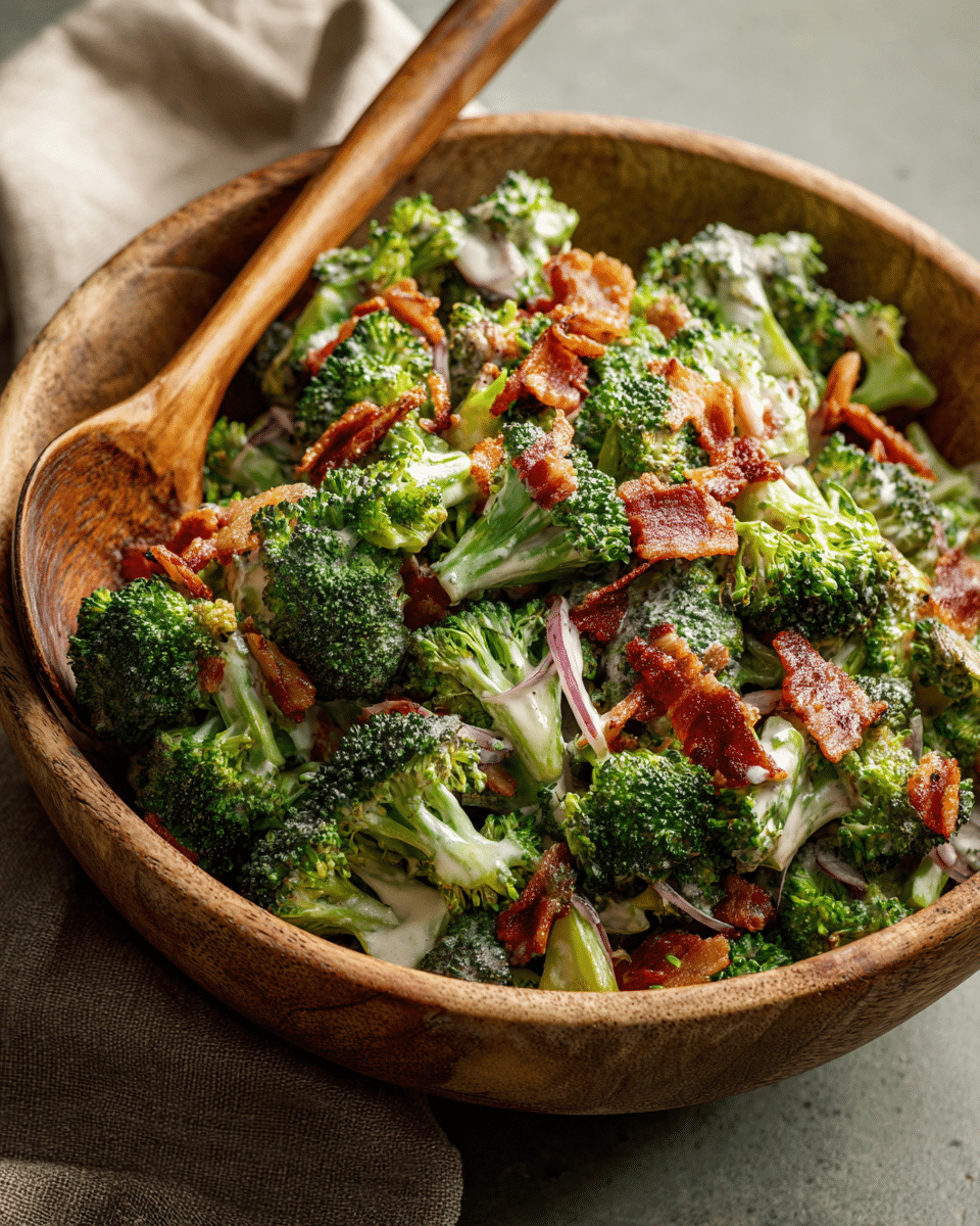 Loaded Broccoli Salad – Crunchy, Creamy & Highly Saved Salad