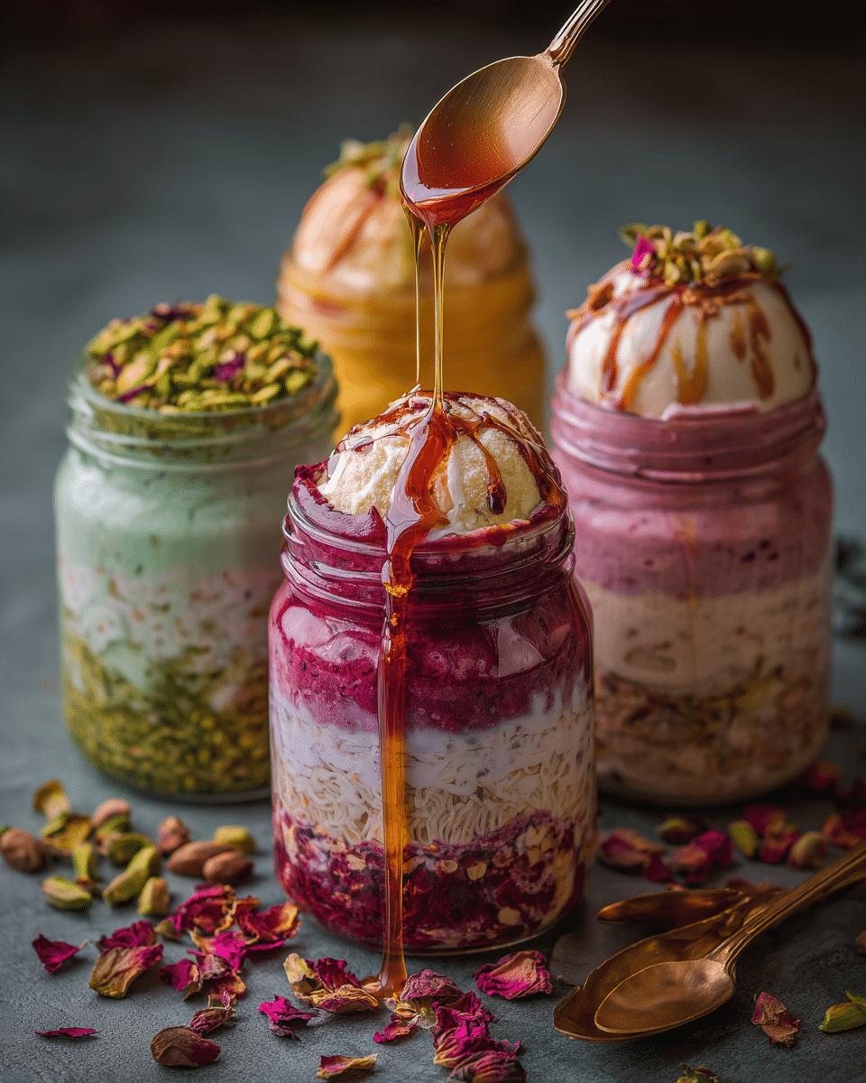 Rabri Falooda Jars – Layered, Chilled & Show-Stopping