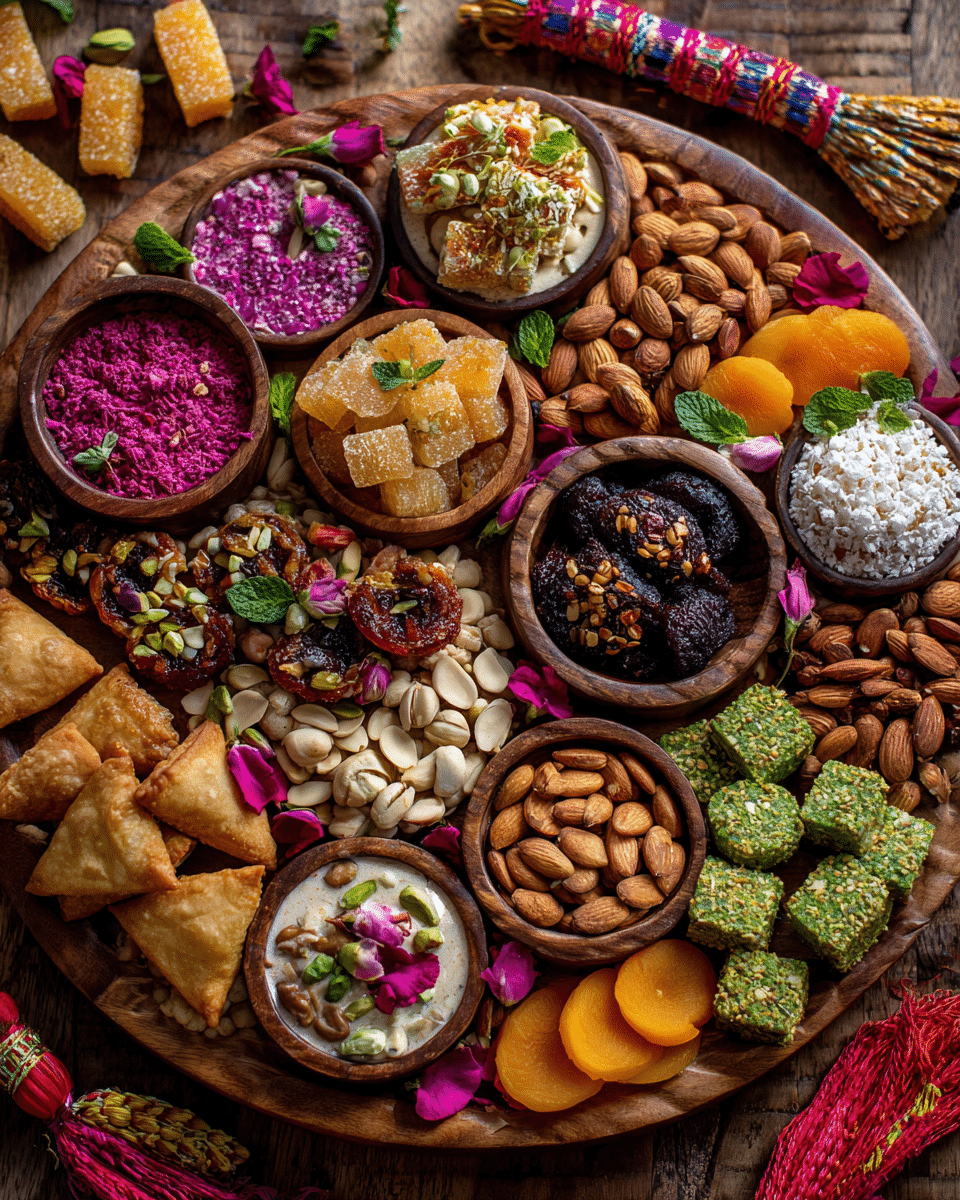 Mithai Charcuterie Board – Stylish, Assorted & DIY-Friendly