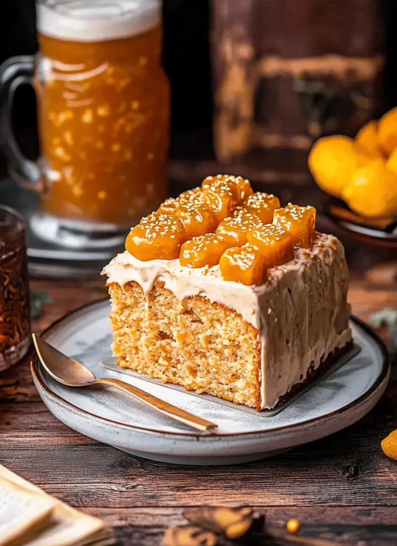 Irresistible Harry Potter Butterbeer Cake for Sweet Adventures