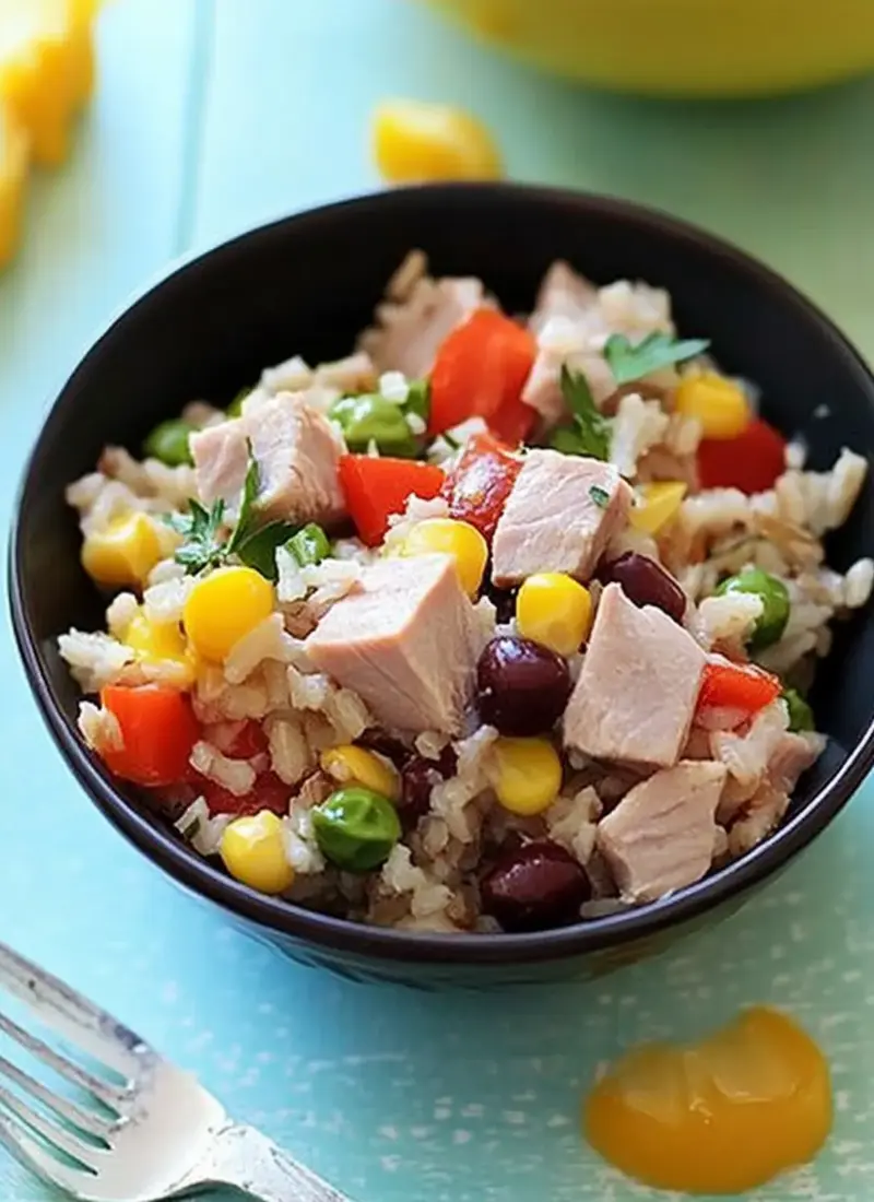 Ultimate Italian Tuna and Brown Rice Salad (Riso e Tonno) Delight