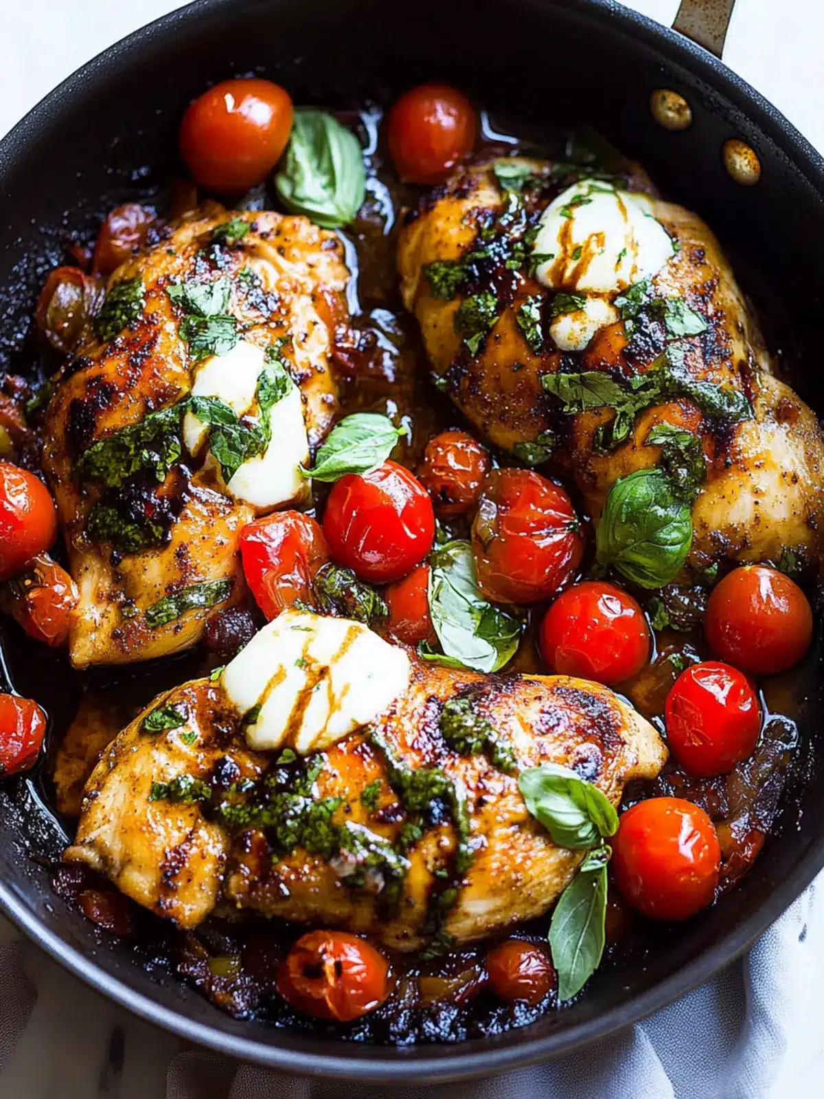 One Pan Balsamic Chicken: Irresistible, Easy Dinner Delight