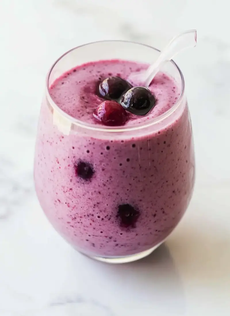 Irresistible Healthy Ice Cream Cherry Smoothie Recipe