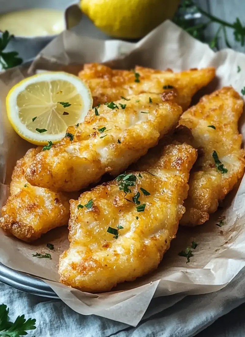 Crispy Fried Lemon Fish: The Easy, Delicious Alternative