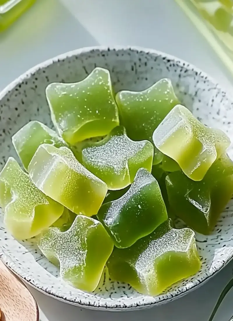 Powerful DIY Green Apple Ginger Gummies for Delicious Wellness