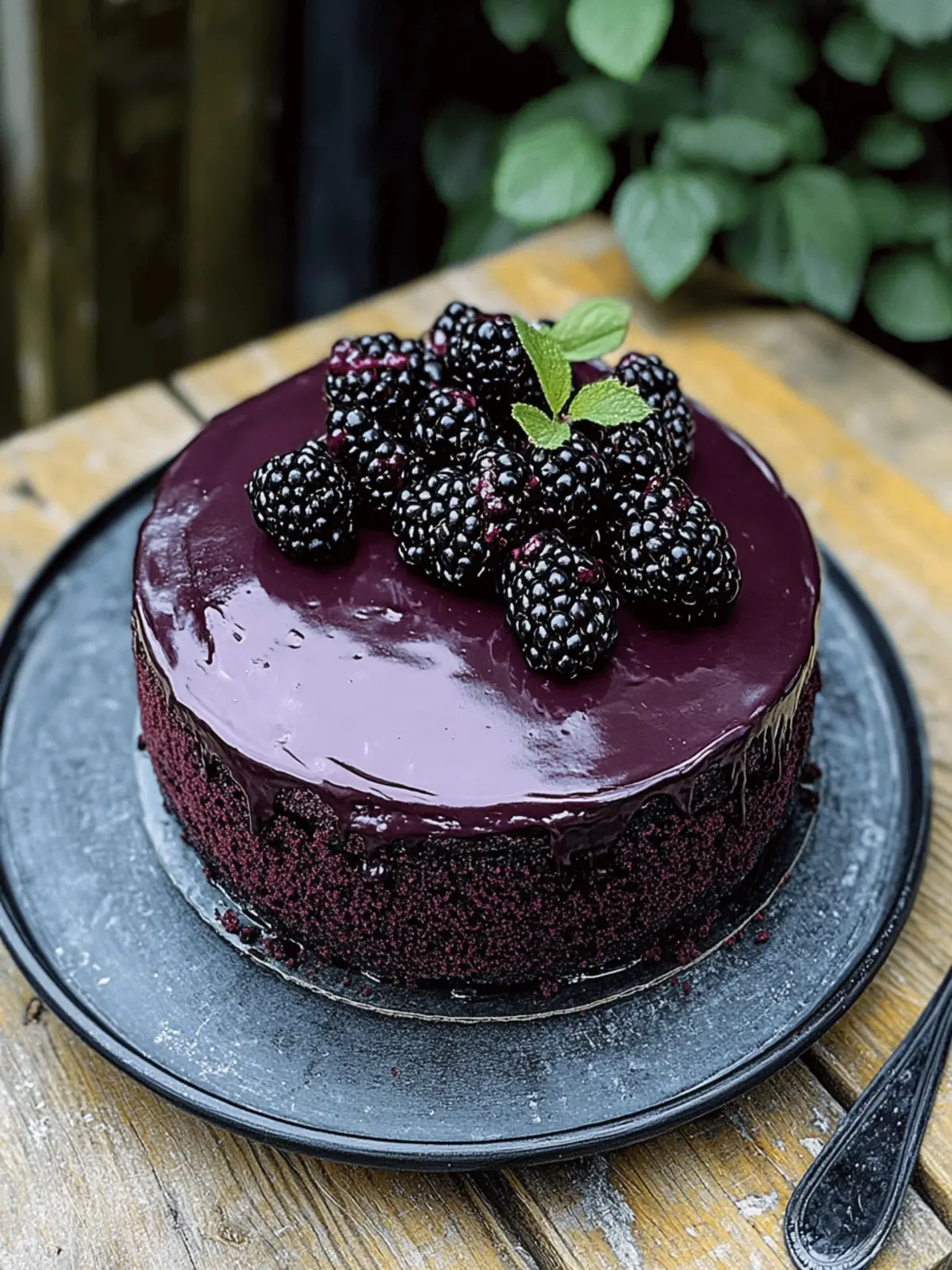 Ultimate Blackberry Velvet Gothic Cake: A Delicious Dessert