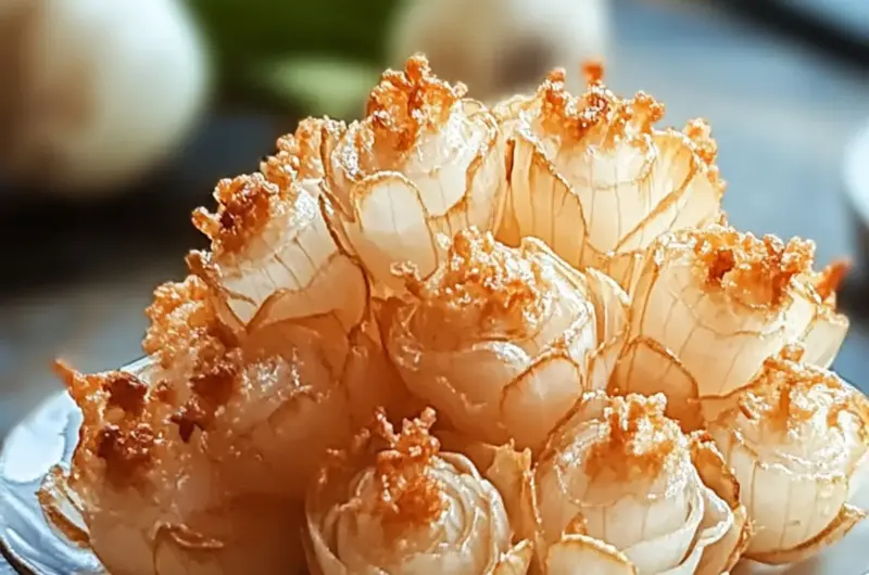 Crispy Bite-Sized Blooming Onions for Ultimate Crunchy Fun